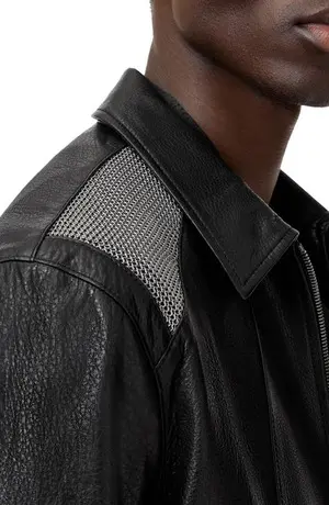 John Varvatos Hurst Leather Jacket