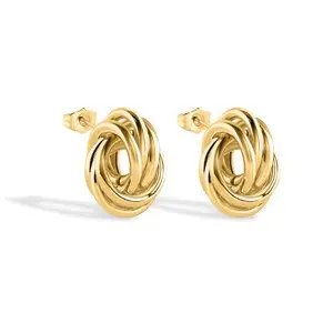 MAZIN JEWELS Milan Earrings - Gold