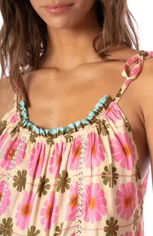 MAAJI Magnolia Tie Strap Cover-up Dress