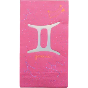 JOLLITY & CO Zodiac Themed Guest Napkins - Gemini