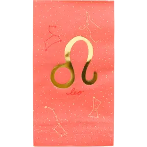 JOLLITY & CO Zodiac Themed Guest Napkins Leo