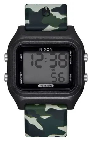 Nixon The Ripper Digital Watch - Black/camo