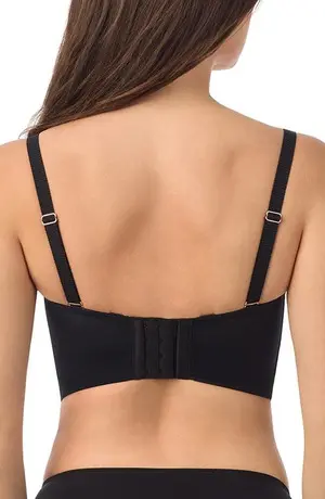 Le Mystère Lace Allure Underwire Bustier - Black