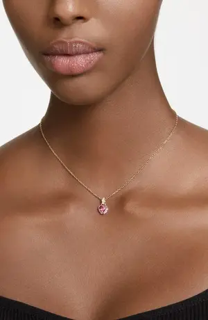 SWAROVSKI Chroma Heart Pendant Necklace
