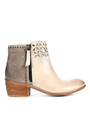ROAN Liz Cutout Boots - Bone Md