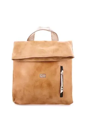 Bed Stu Leather Backpack - Cashew Rustic Nectar Lux