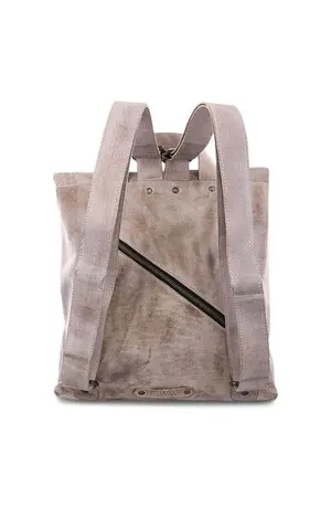 Bed Stu Leather Backpack - Light Grey Glove