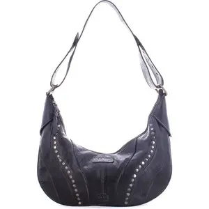 Bed Stu Saddle Shoulder Bag - Black Dd