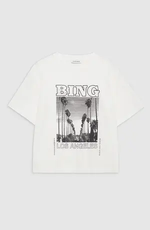 ANINE BING Louis Tee Bing Tour - Ivory