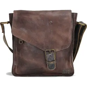 Bed Stu Venice Beach Crossbody Bag - Teak Rustic Black Lux