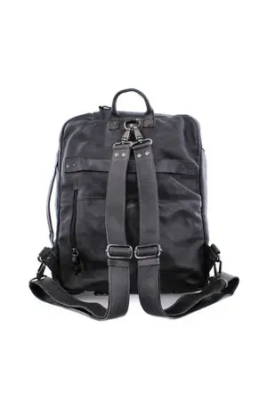 Bed Stu Leather Convertible Bag - Black Dd
