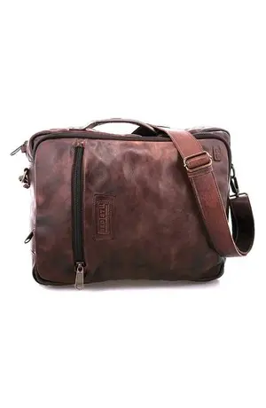 Bed Stu Leather Convertible Bag - Teak Dd