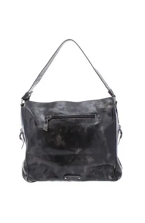 Bed Stu Packet Ltc Leather Shoulder Tote - Black Hw