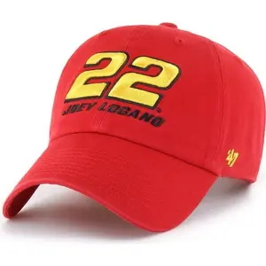 '47 Joey Logano Clean Up Adjustable Cap - Red