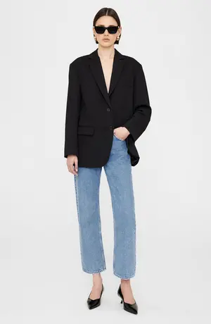 ANINE BING Quinn Blazer - Black