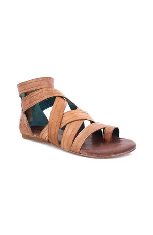 ROAN Royalty Leather Sandal - Pecan Hd Tml