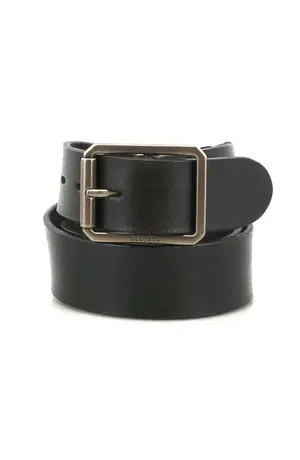 Bed Stu Drifter Leather Belt - Black Dd