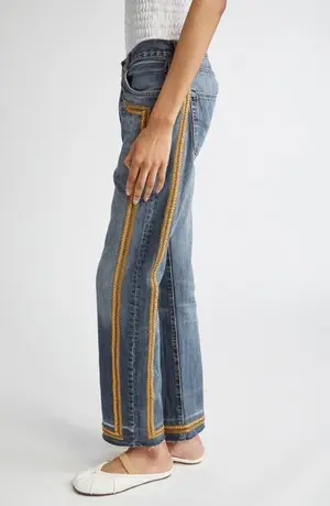 CONNER IVES The Reconstitituted Denim Bullion Jeans