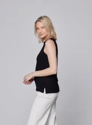 Majestic Filatures Soft Touch Semi-relaxed Boatneck Tank