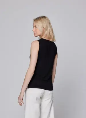 Majestic Filatures Soft Touch Semi-relaxed Boatneck Tank