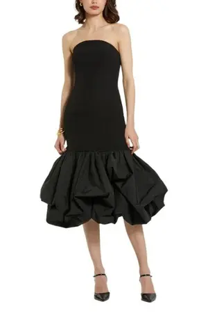 Taffeta Bubble Hem Dresses