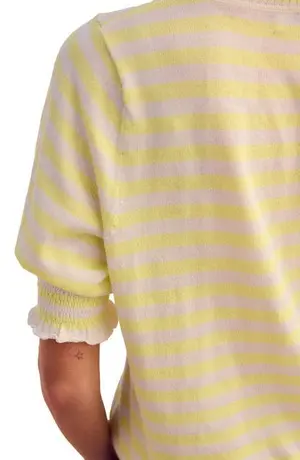 NEXT Striped Beaded Sweater
