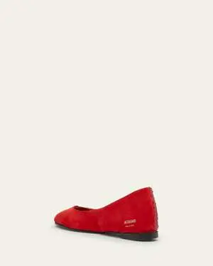 Jacquemus Les Ballerines Mixed Leather Flats
