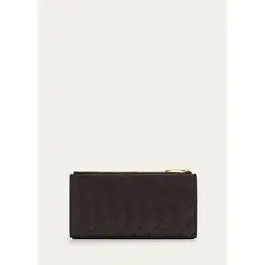 Bottega Veneta Andiamo Leather Long Wallet