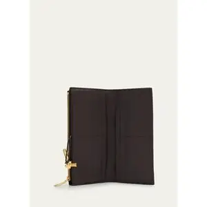 Bottega Veneta Andiamo Leather Long Wallet