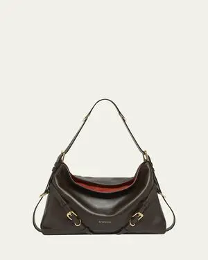 Givenchy Voyou Medium Shoulder Bag - Chocolate