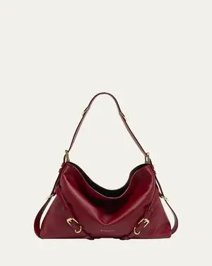 Givenchy Voyou Medium Shoulder Bag - Dark Red