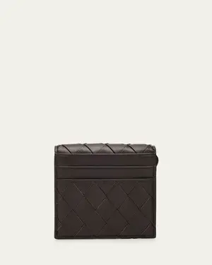 Bottega Veneta Andiamo Slim Leather Card Case - Fondant
