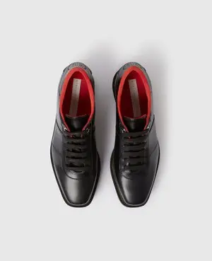 Stella McCartney Sneak-elyse Platform Lace-up Sneakers - Black