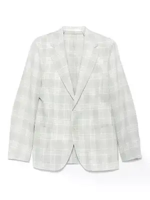 Eleventy Checked Blazer
