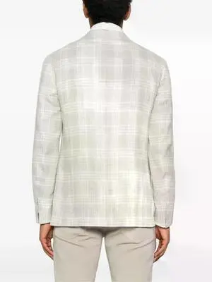 Eleventy Checked Blazer