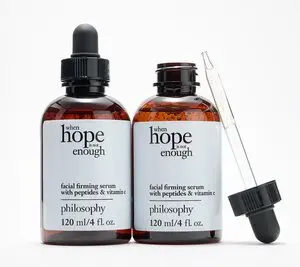 PHILOSOPHY Ad When Hope Is Not Enough Serum Duo Auto-delivery - One-color