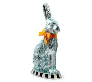MACKENZIE-CHILDS As Is Large Calico Foil Bunny