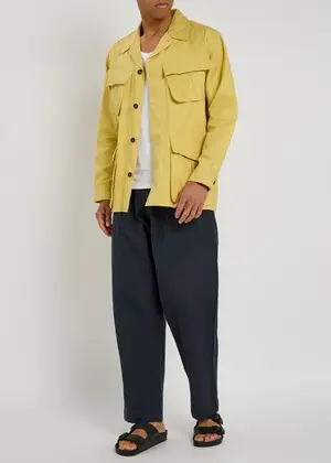 Universal Works Jungle Linen-blend Overshirt Jacket