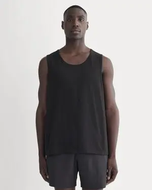 Everlane Rec Performance Tank Top Black