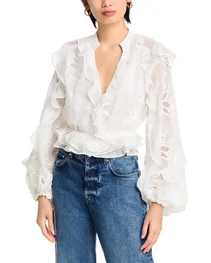 Bardot Embroidered Blouses