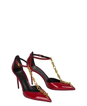Balmain Glossed Shoes For Women