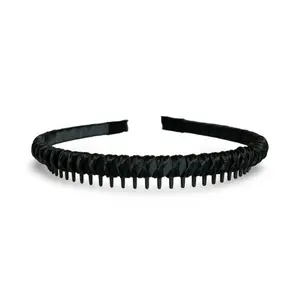 HEADBANDS OF HOPE Textured Headband - Black