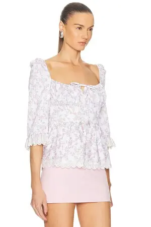 Coperni Open Neck Princess Top