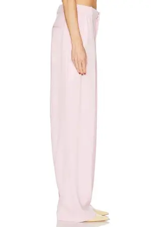 Wardrobe.NYC Low Rise Trouser - Blush