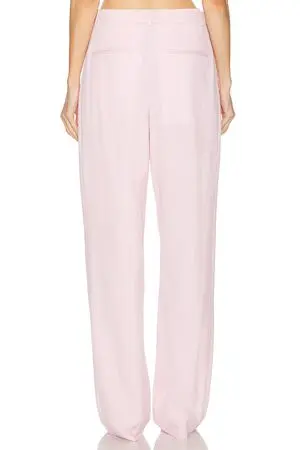 Wardrobe.NYC Low Rise Trouser - Blush