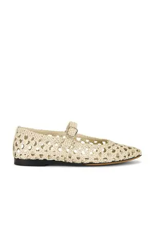 Women's Metallic Mary Jane Flats
