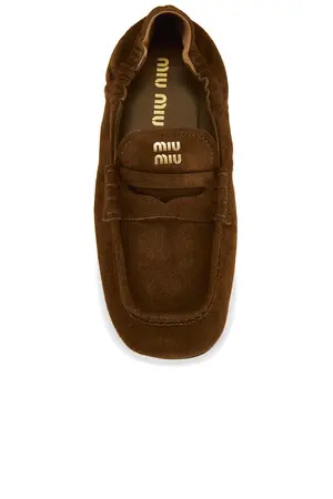 Miu Miu Suede Loafer - Rovere