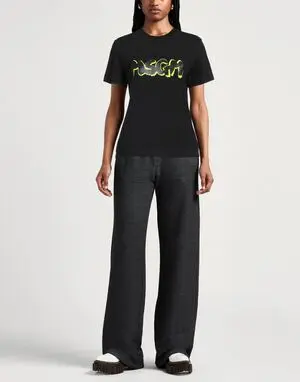 MSGM Cotton T-shirt - Black