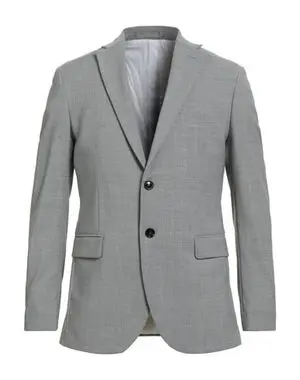 LIU •JO MAN Blazer Military Size Polyester, Wool, Elastane - Grey