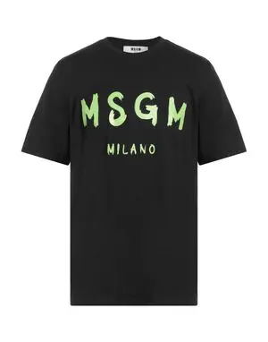 MSGM T-shirt Size Cotton - Black